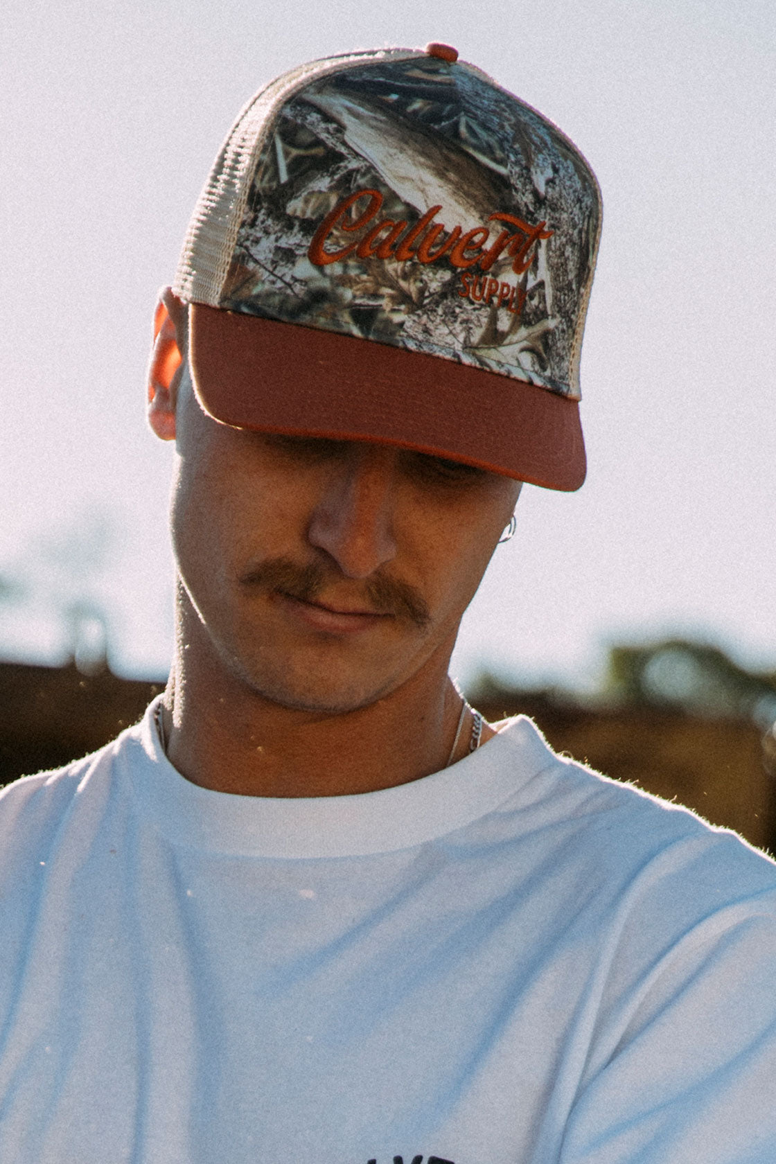 Buckshot Trucker - Grey Camo – Calvert Supply